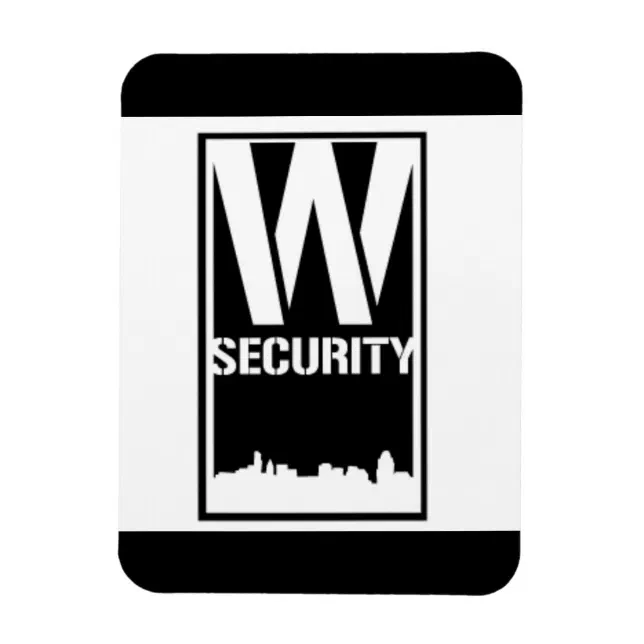 Ward Security Rectangle Magnet | Zazzle