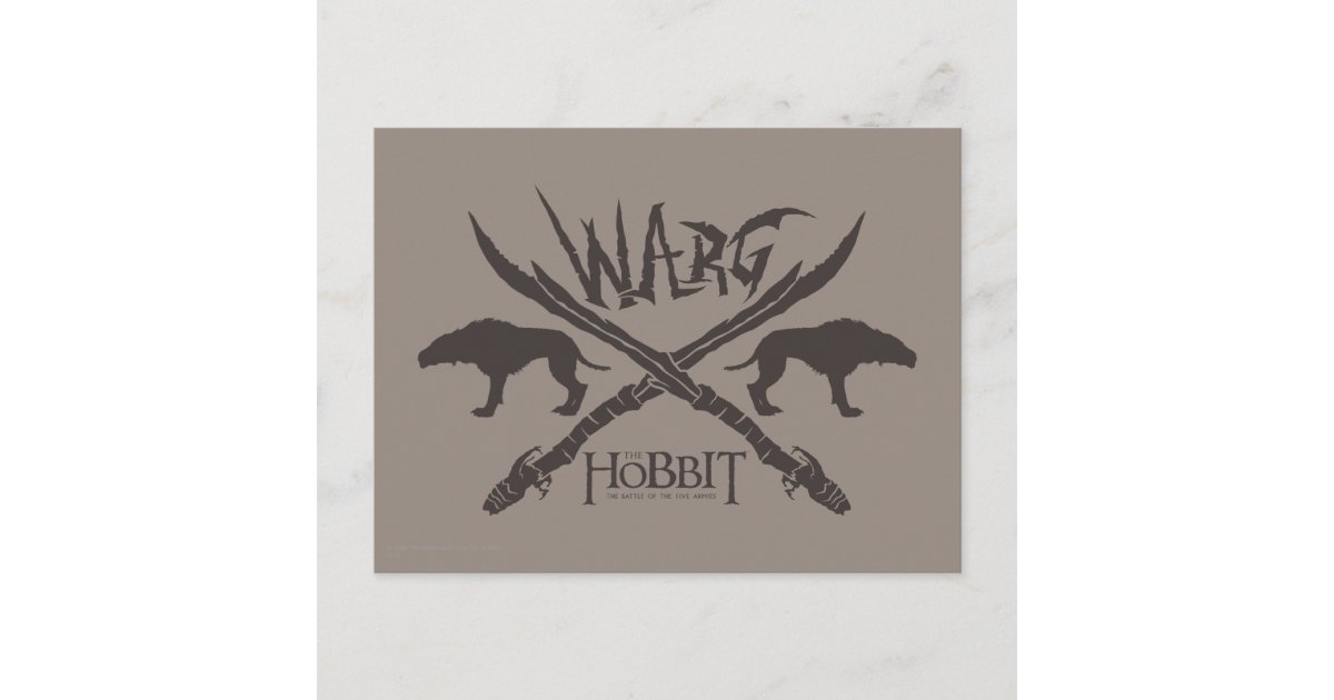 Warg Movie Icon Postcard | Zazzle