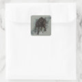 Warg Square Sticker | Zazzle