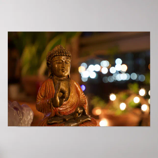 Warm Buddha Poster Zazzle