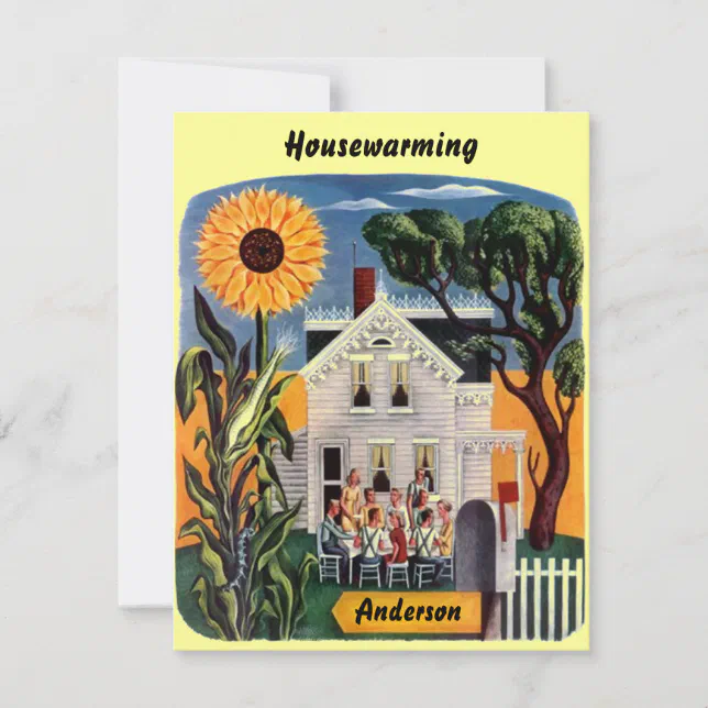 Warm & Inviting Home HOUSEWARMING PARTY INVITATION | Zazzle
