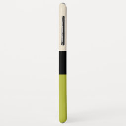 Warm Pistachio Green Color Block with Name Case-Mate iPhone Case | Zazzle