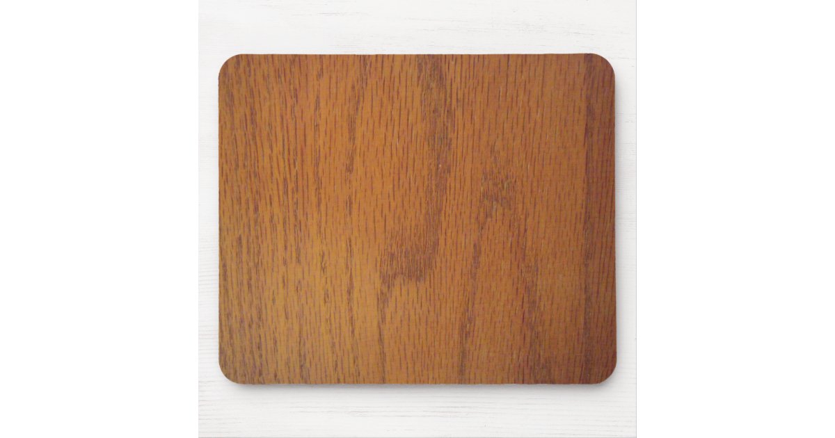 Warm Wood Grain Texture Mouse Pad | Zazzle