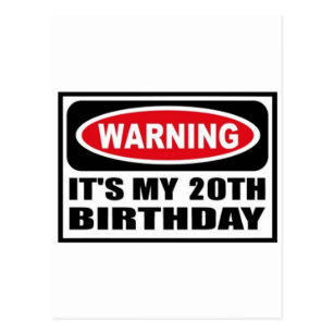 Funny 20th Birthday Cards | Zazzle