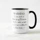 Warning Coffee Mug | Zazzle