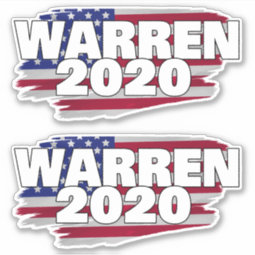 Warren 2020 sticker | Zazzle
