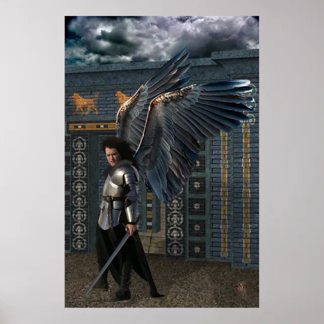 Warrior Angel Poster | Zazzle