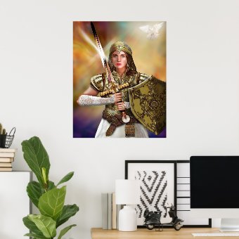 Warrior Bride of Christ Poster | Zazzle