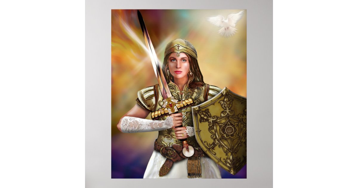 Warrior Bride of Christ Poster | Zazzle