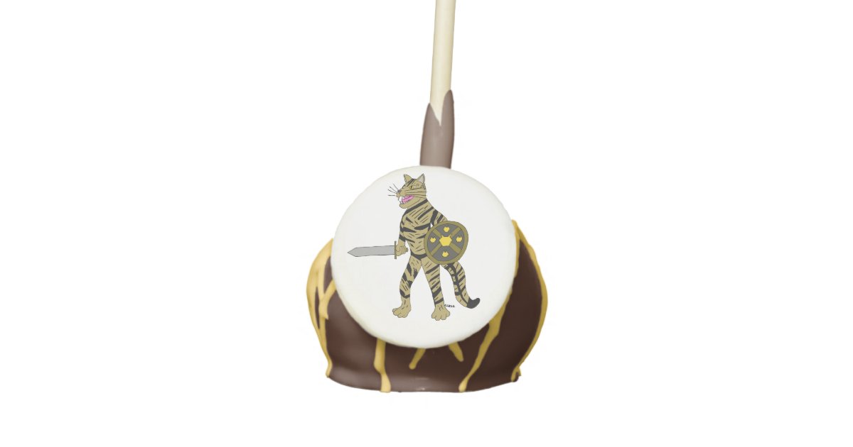 Warrior Cat Cake Pops | Zazzle