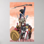 Warriors of the West Poster | Zazzle