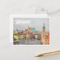 Warsaw Poland Photo Postcard | Zazzle