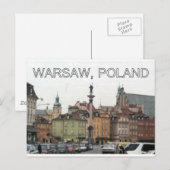 WARSAW POLAND STARE MIASTO OLD TOWN v.2 Postcard | Zazzle