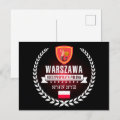 Warsaw Postcard | Zazzle