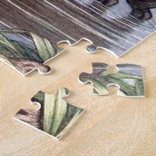 Warthog by Louis Sargent, Vintage Wild Animals Jigsaw Puzzle | Zazzle