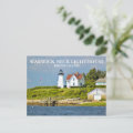 Warwick Neck Lighthouse, Rhode Island Postcard | Zazzle