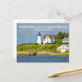 Warwick Neck Lighthouse, Rhode Island Postcard | Zazzle