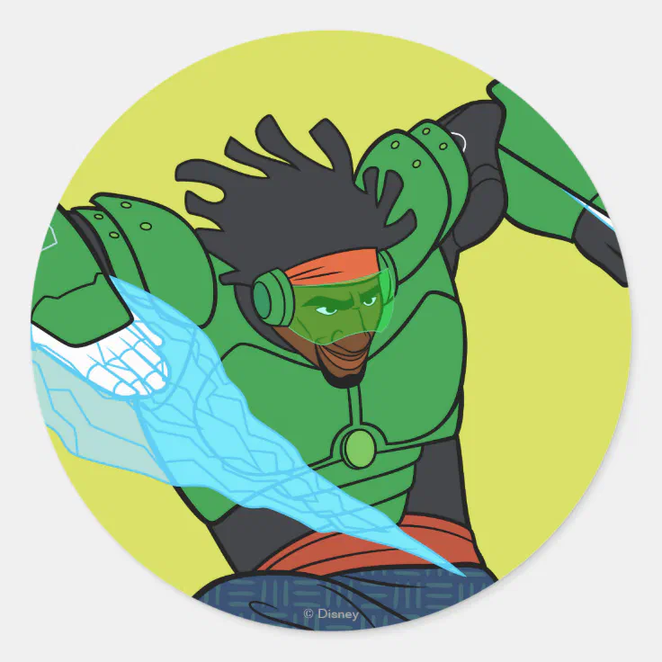 Wasabi Supercharged Classic Round Sticker | Zazzle