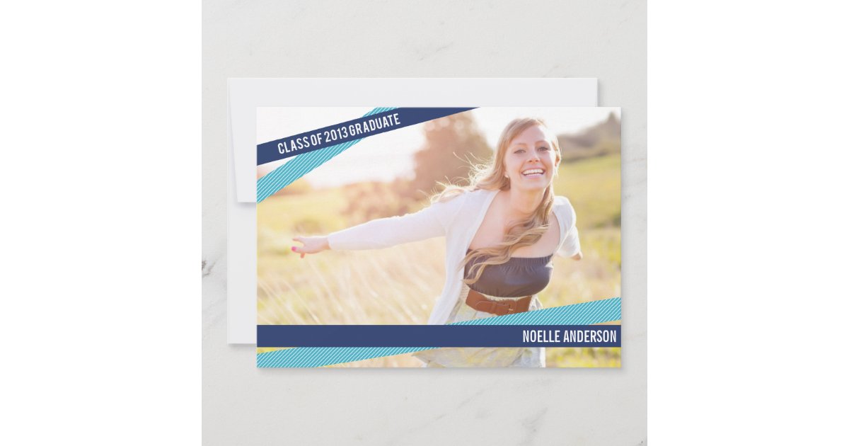 WASHI TAPE | GRADUATION INVITATION | Zazzle