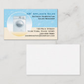 Washing Machine Appliance Business Card | Zazzle