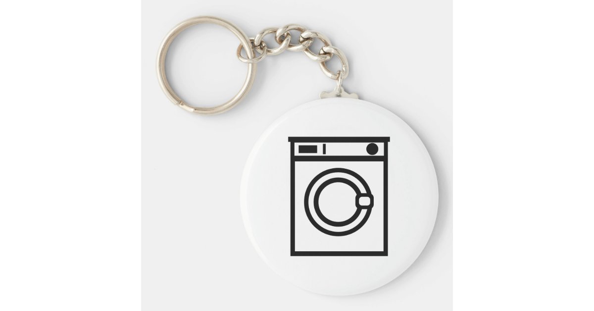 Washing machine keychain | Zazzle.com