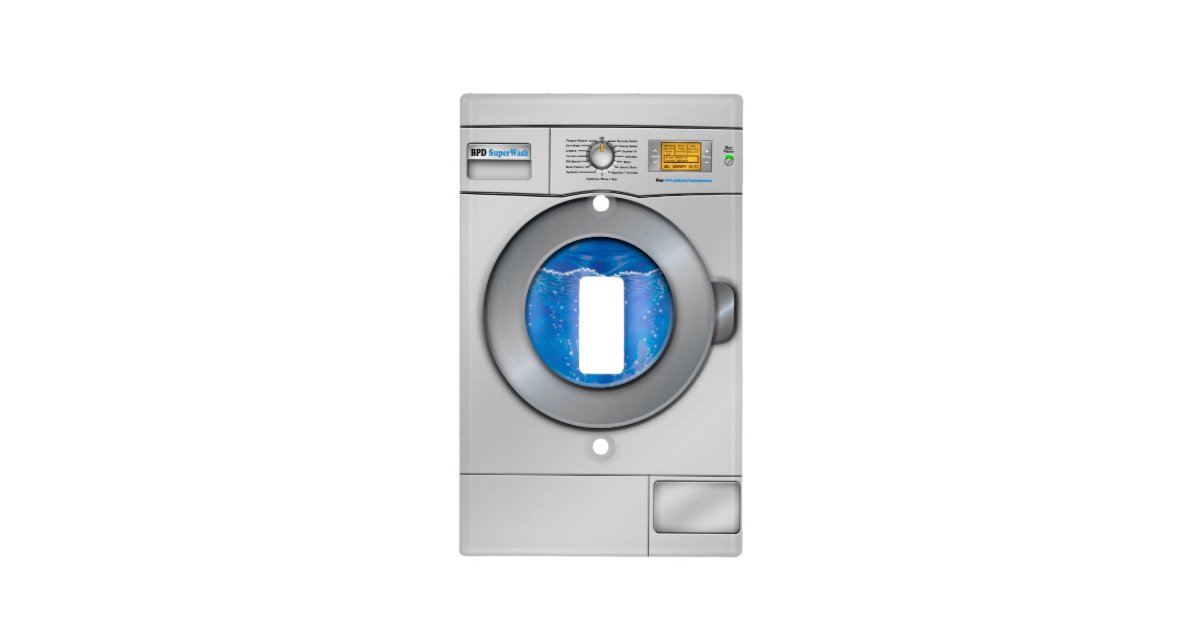 Washing Machine Light Switch Cover | Zazzle