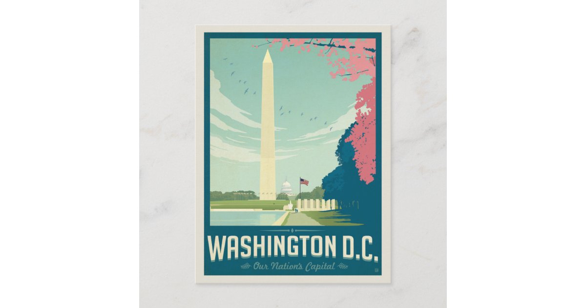 Washington, D.C. - Our Nation's Capital Postcard | Zazzle