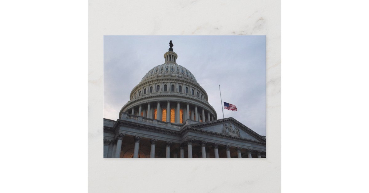 Washington D.C. US Capitol Building Postcard | Zazzle