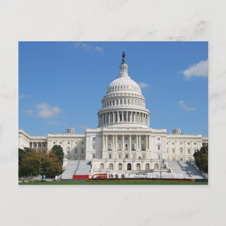 Washington DC Capitol Postcard | Zazzle