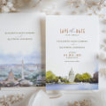Washington DC Capitol Wedding Save the Date Invitation | Zazzle
