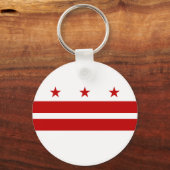Washington DC Flag Keychain | Zazzle