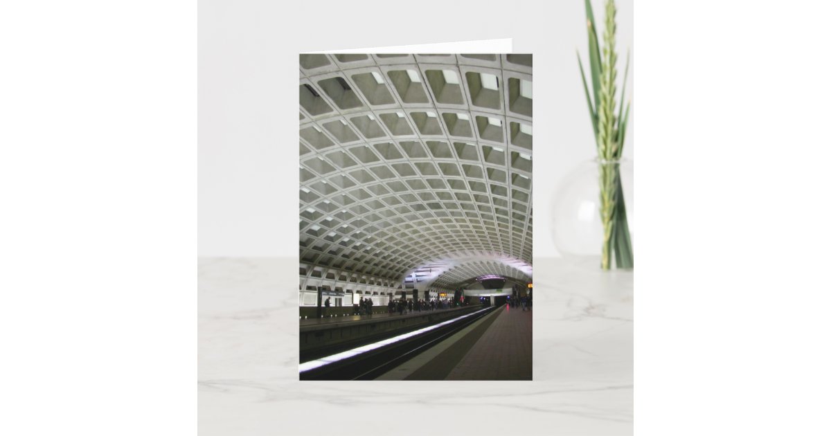Washington DC Metro Card | Zazzle