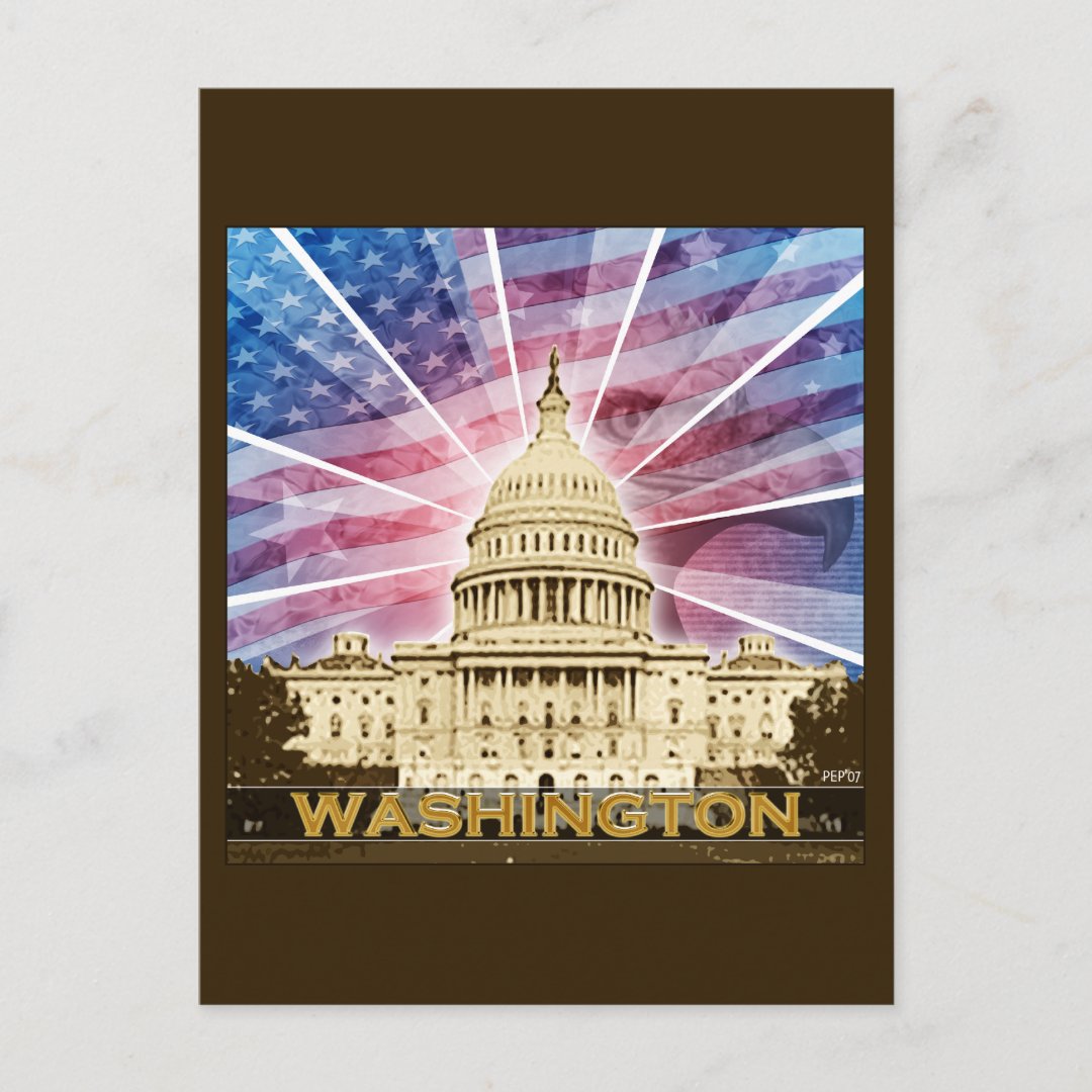 Washington DC Postcard | Zazzle