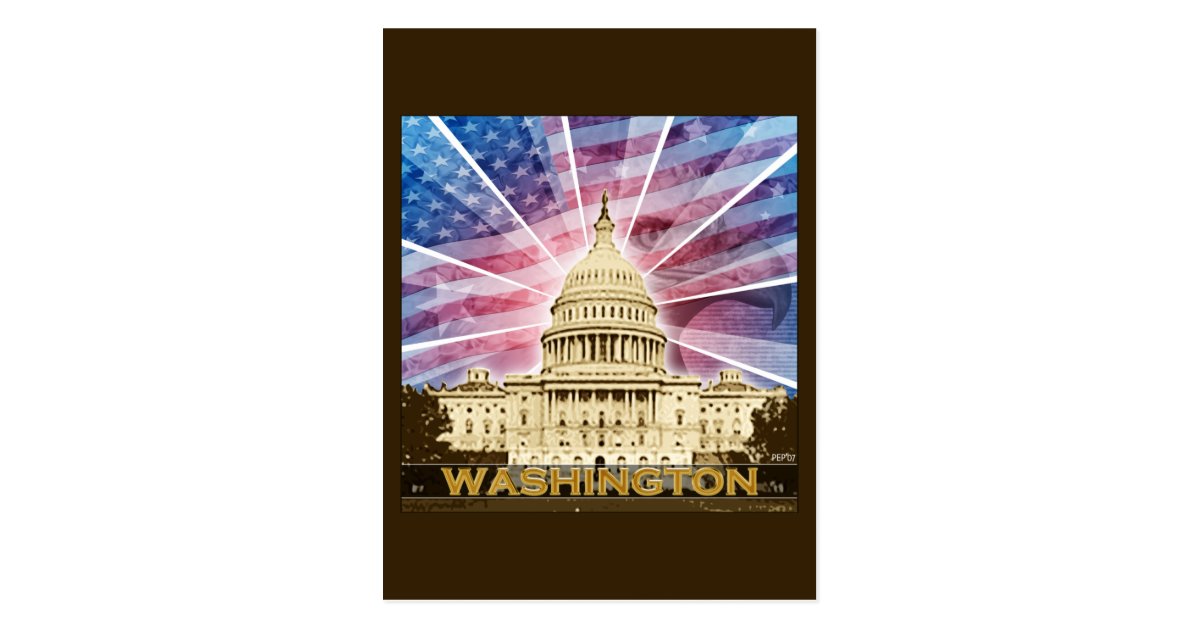 Washington DC Postcard | Zazzle.com