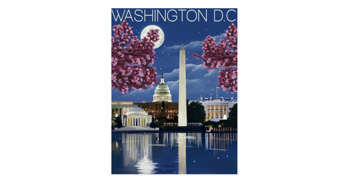 Washington, DC Postcard | Zazzle.com