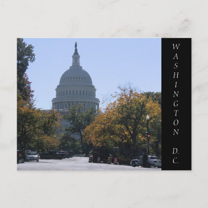 Washington DC Postcard | Zazzle.com