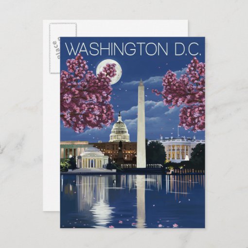 Washington, DC Postcard | Zazzle