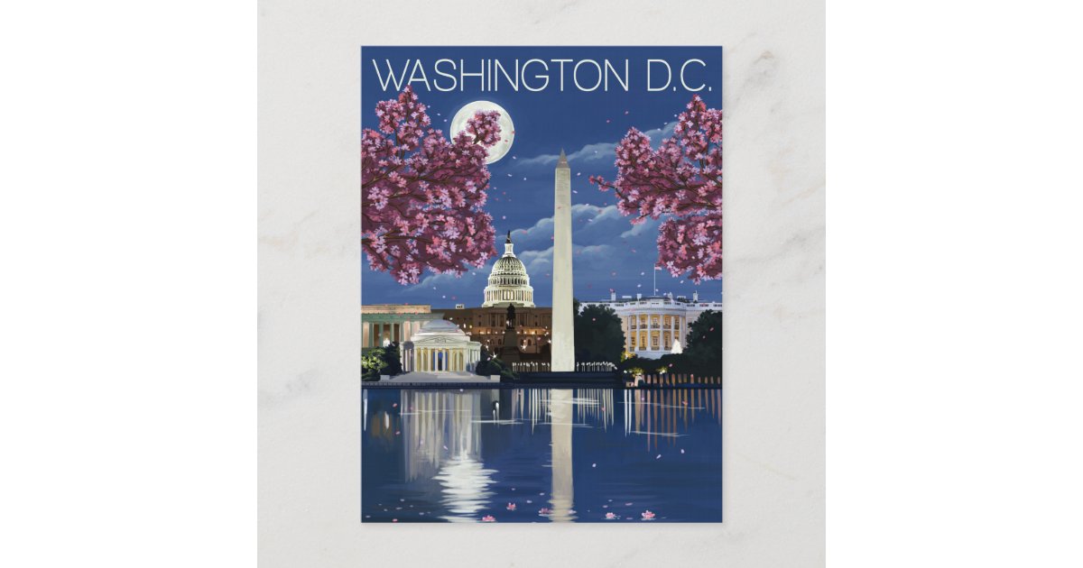 Washington, DC Postcard | Zazzle