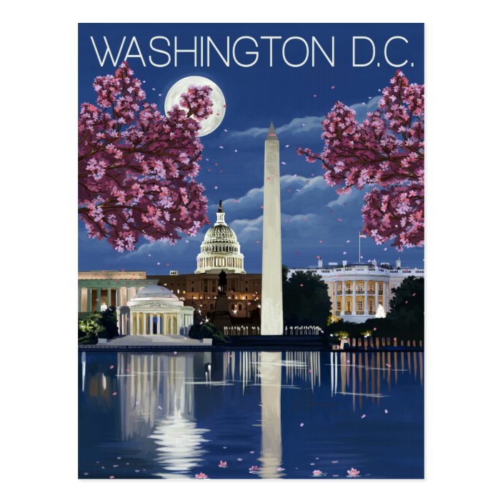 Washington, DC Postcard | Zazzle.com