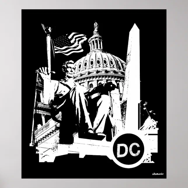 Washington DC Poster | Zazzle
