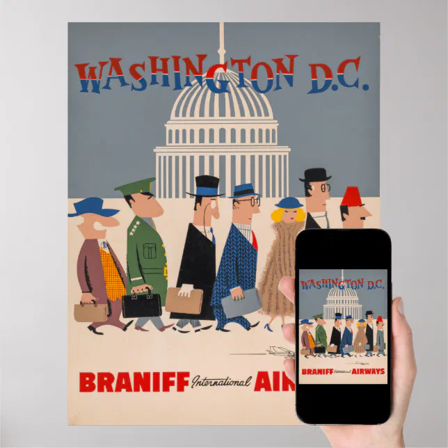 Washington DC Poster | Zazzle