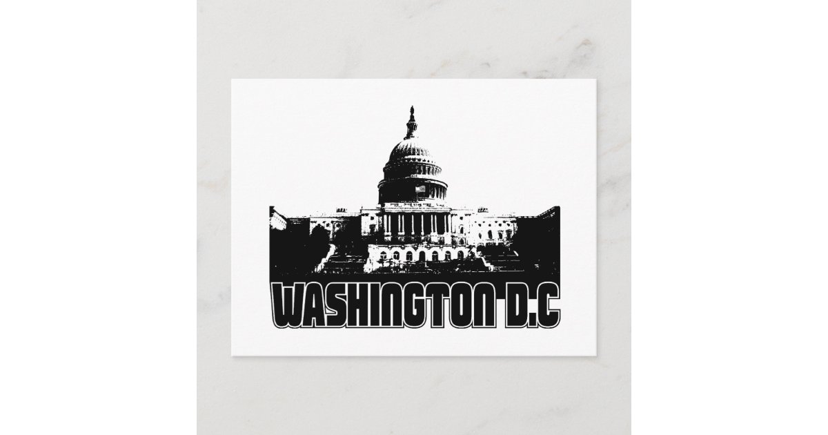 Washington DC Skyline Postcard | Zazzle