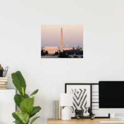 Washington, DC Skyline Poster | Zazzle