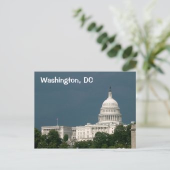 Washington, DC: United States Capitol Postcard | Zazzle