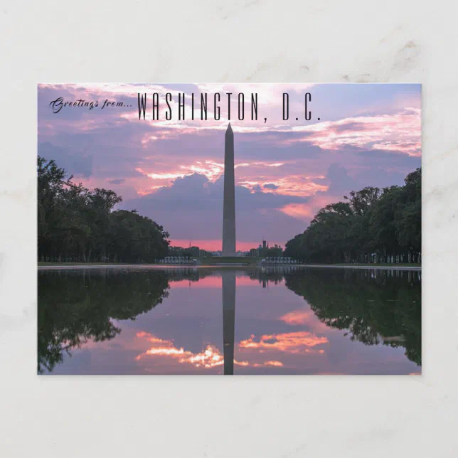 Washington Monument Washington D.C. Postcard | Zazzle