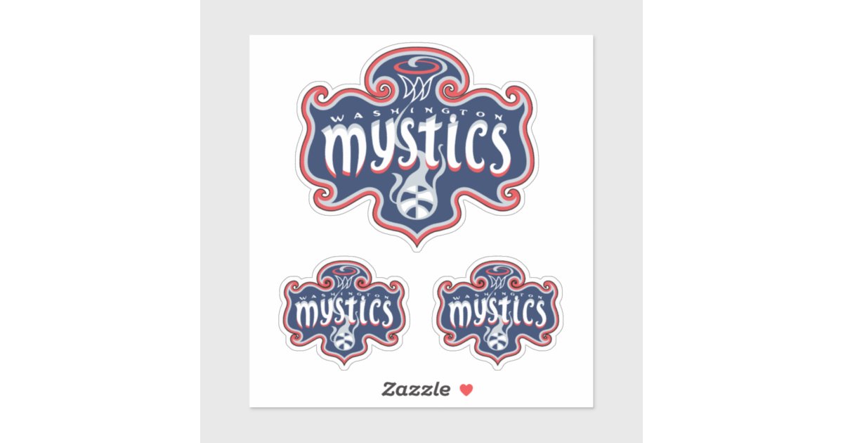 Washington Mystics-WNBA Sticker | Zazzle