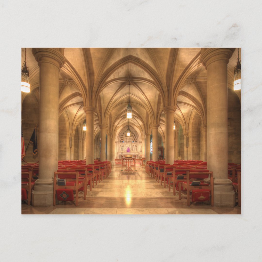 Washington National Cathedral Bethlehem Chapel Postcard | Zazzle