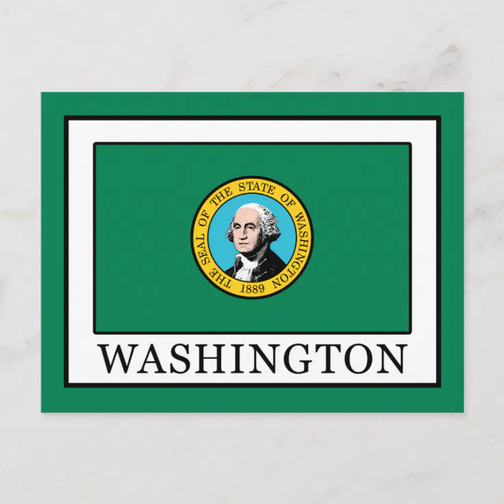 Washington Postcard | Zazzle
