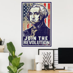 Washington Revolution Poster | Zazzle