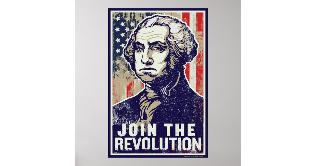 Washington Revolution Poster | Zazzle